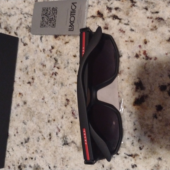 Prada | Accessories | Prada Polarized Sunglasses Matte Black 2v Made In ...